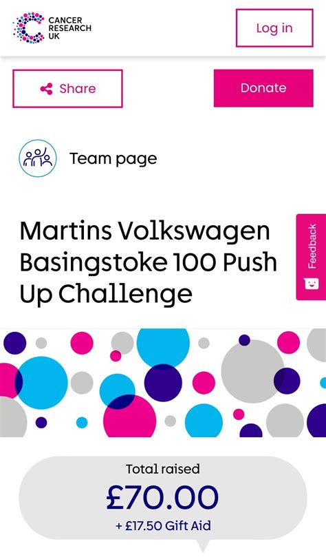 🚨 Fantastic Start To The Fundraising ⭐️ £70 Already Before A Push Up Is Done 📍