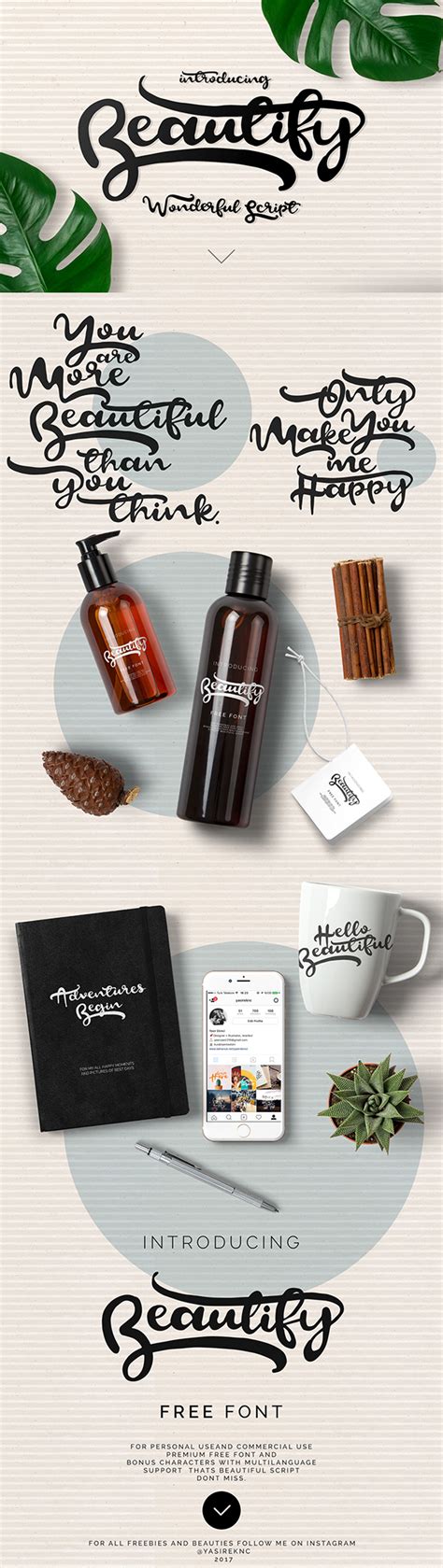 Beautify Wonderful Free Script On Behance