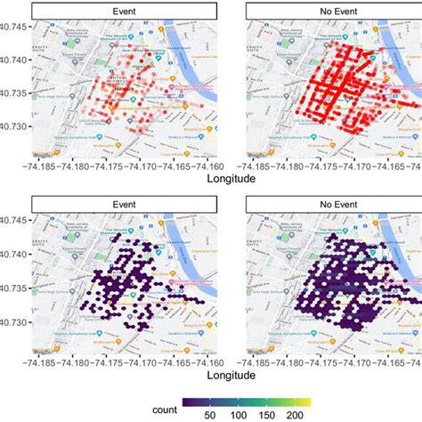 Spatial Distribution Of Crimes In The Prudential Center Area A The