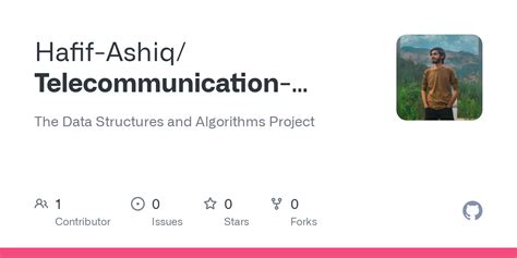 Github Hafif Ashiqtelecommunication System The Data Structures And