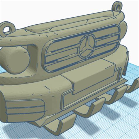 Stl File Mercedes Benz G Class Key Holder 🚗 ・3d Print Object To