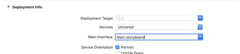 Ios Thread Signal SIGABRT Can T Load Main Storyboard Stack Overflow