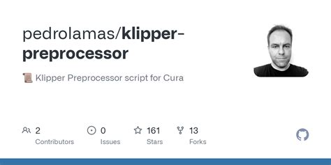 github pedrolamas klipper preprocessor scroll klipper preprocessor