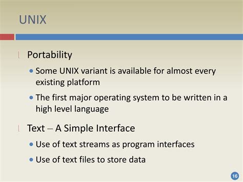 Ppt C Programming Workshop Learn Unix Operating System Basics