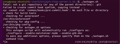 Gstreamer开发笔记（九）：gst Rtcp Server安装和部署实现简单的rtsp Server服务器推流demo 长沙红胖子qt创微智科 博客园