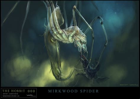 The Hobbit Mirkwood Spiders