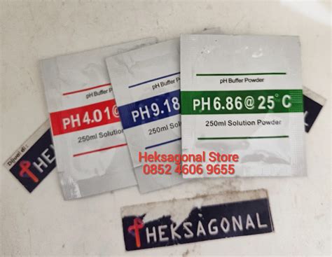Bubuk Kalibrasi Ph Meter Asam Basa Balikpapan Heksagonal