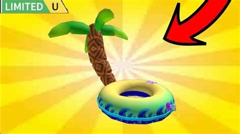 Free Limited Ugc Singapores Tropical Floatie Roblox Youtube