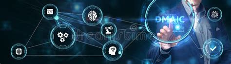 DMAIC Six Sigma Define Measure Analyse Improve Control Stock Photo Image Of Hand Dmaic