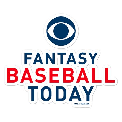 Autocollant à Découper Fantasy Baseball Podcast Paramount Shop