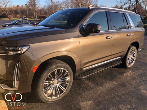 2021 Cadillac Escalade With Custom Vogue Wheels
