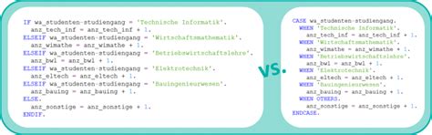 Programmieren Mit Sap Abap Teil 4 Bedingungen Setzen Mit If Und Case Conet Technologie Blog