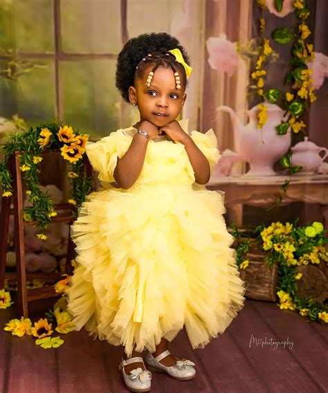 Желтые платья с цветочным узором для девочек по индивидуальному заказу на свадьбу многослойное