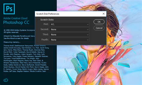 Solved P How To Fix Photoshop Scratch Disks Full Error Adobe Product Community 9610332