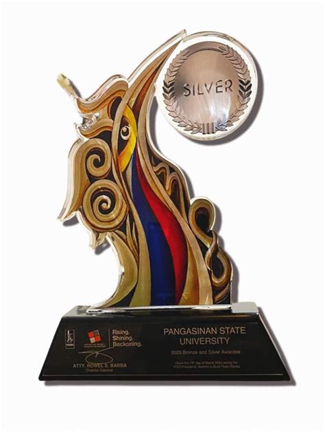 Ipophil Recognizes Psu As 2023 Bronze And Silver Awardee Pangasinan State University Regions