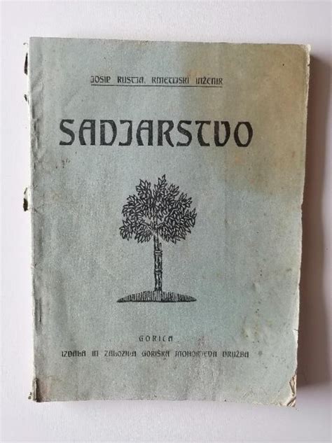 Josip Rustja Sadjarstvo 1928