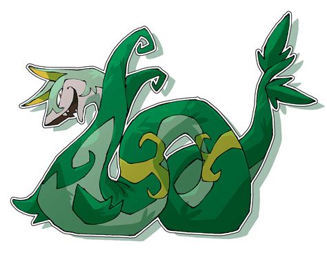 Serperior Pokemon Drawn By Prquote Danbooru