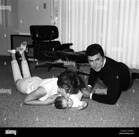 James Darren With Wife Evy Norlund And Son Christian Darrensupplied By
