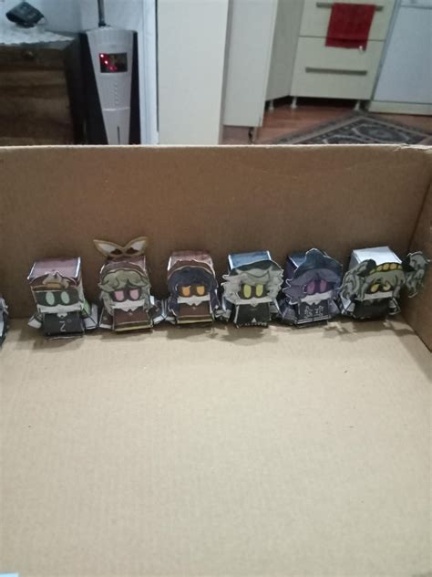 Look At This Dude I Made All Of Them Myself They Are All Very Cute