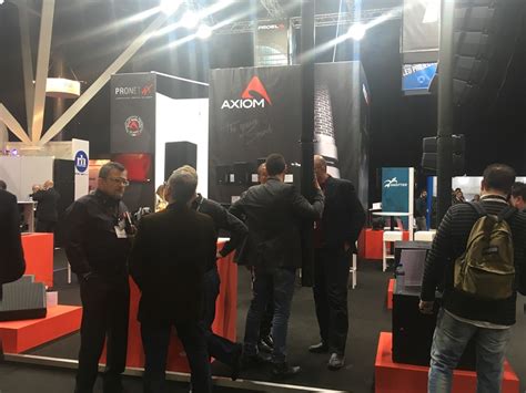 New Column Array Developments From Axiom Launched At Ise