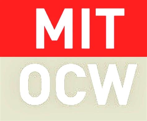 Mit Opencourseware Mit Distance Learning