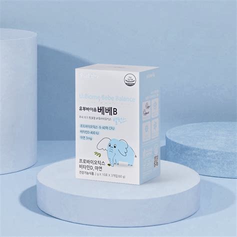 6개월분 유투바이옴 베베 30포x6박스