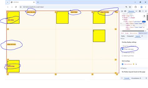 html - Browser showing css grid track sizes which i do not understand - Stack Overflow