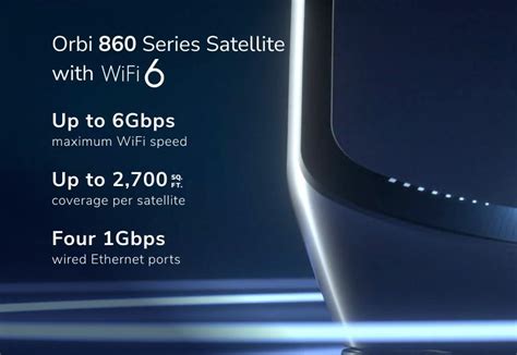 rbs860 orbi tri band mesh wifi 6 system netgear