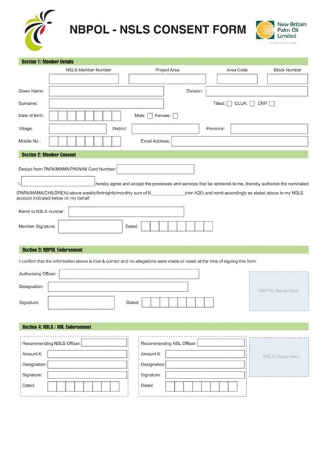 Nbpol Nsls Consent Form