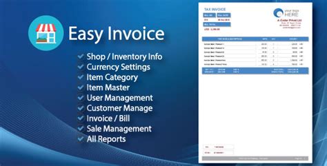 easy invoice invoice management system with full code market