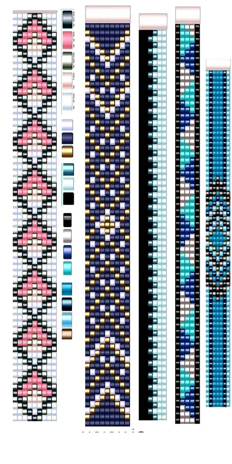 Beginner Free Bead Loom Patterns Learn How To Use A Loom To Make