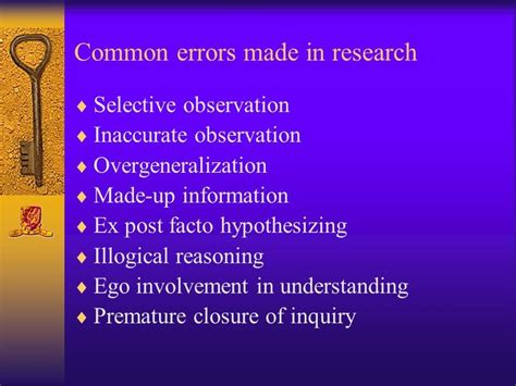 What Are The Most Common Errors In Reasoning Social Work Premature