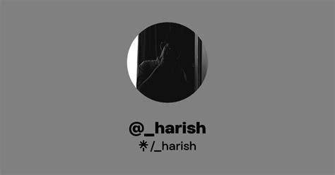 Harish Instagram Linktree