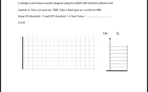 Solved 3 Design A Count Down Counter Diagram Using The Solved 3 Design A Count Down Counter Diagram Using The