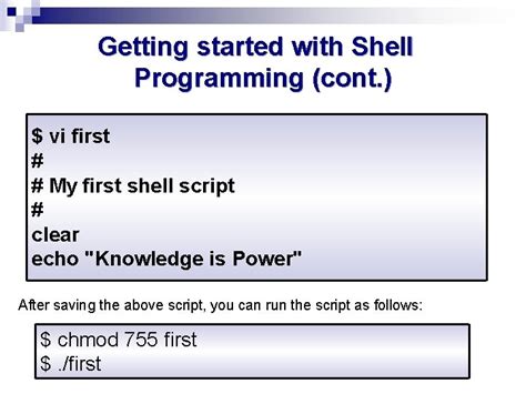 Lab 7 Shell Script Reference Linux Shell Scripting