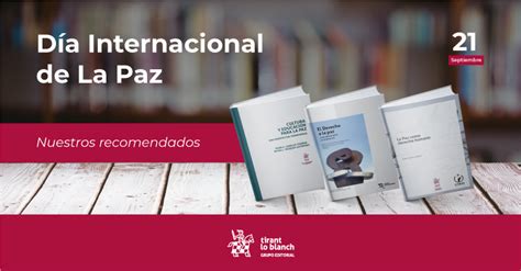 Día Internacional De La Paz Tirant Lo Blanch México
