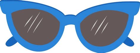 Sunglasses Vector Illustration Of Sunglasses Silhouette Of Sunglasses