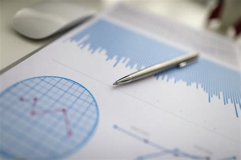 Premium Photo Analysing Stats Graph