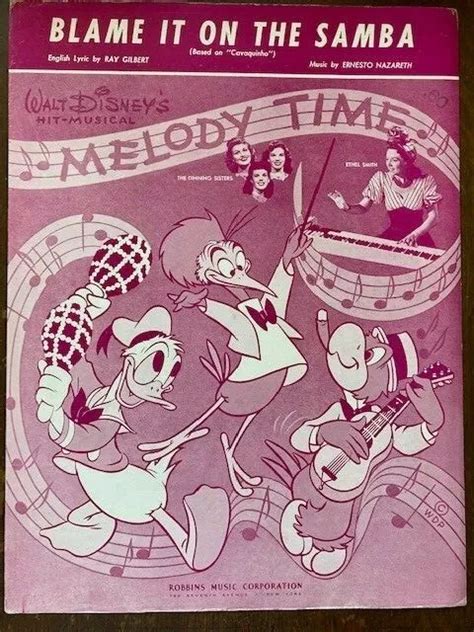 Melody Time Blame It On The Samba