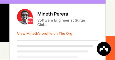 Mineth Perera Software Engineer At Surge Global The Org