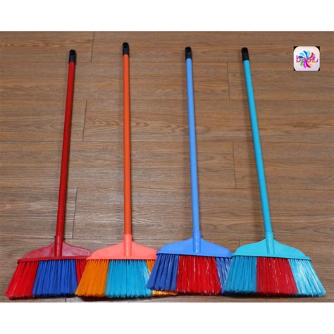 1 Pc Plastic Broom Whisk 4 Colors Random Walis Tambo Shopee