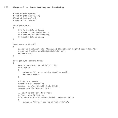 Mesh Return True Void Game Effect Camera