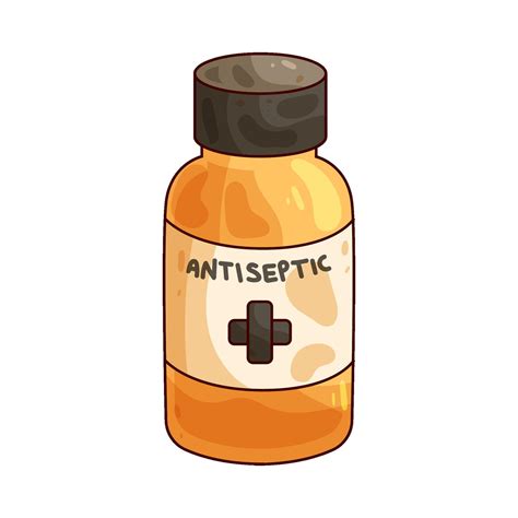 Illustration Of Antiseptic Bottle 60261482 Vector Art At Vecteezy