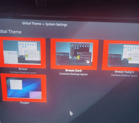 Red Boxes In Gui R Kde