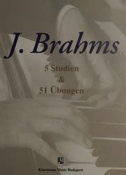 Piano Solo Sonatas Music Scores Johannes Brahms Free Download