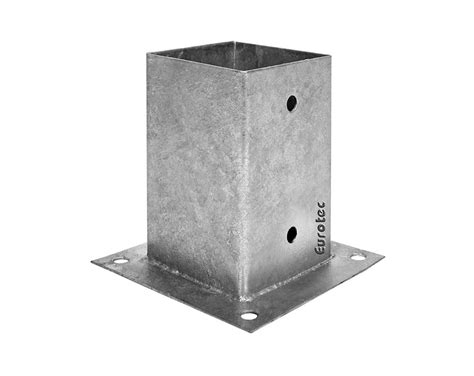Soporte De Anclaje Para Atornillar Para Pilares Cuadrados Eurotec