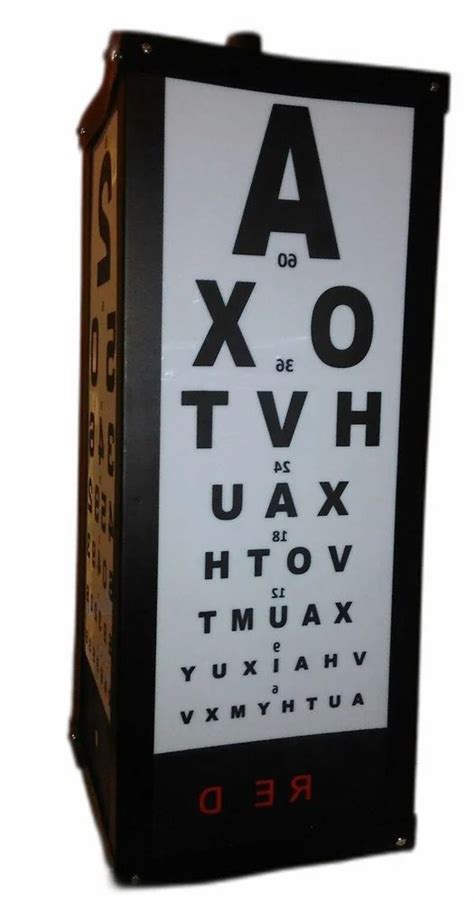 Manual Eye Testing Drum Electric Distance Vision At ₹ 600piece In New Delhi