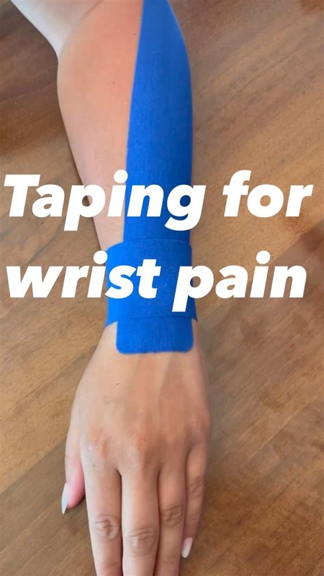 Protective Taping Of The Wrist Artofit