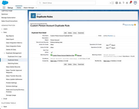 Salesforce Data Cloud Merge Profiles