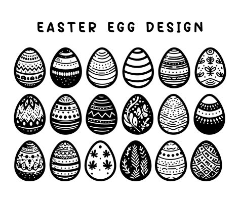 Easter Egg Design Vector Illustration 40555696 Vector Art At Vecteezy